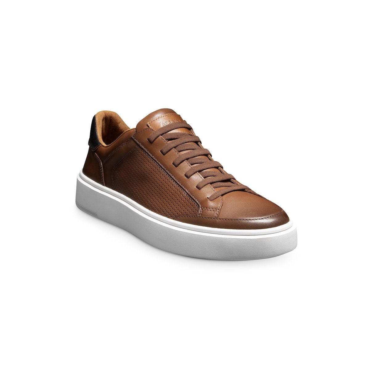 Allen Edmonds Oliver Slip-on Stretch-lace Sneaker - Cognac | J.Hilburn