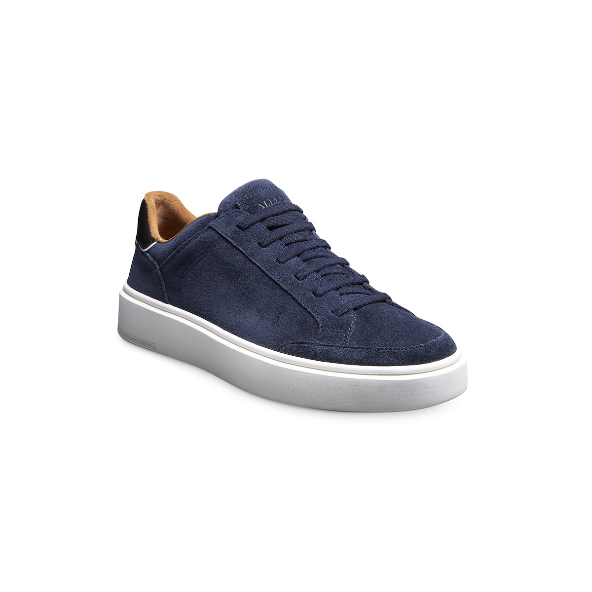 Allen Edmonds Oliver Slip-on Stretch-lace Sneaker - Navy Suede | J.Hilburn