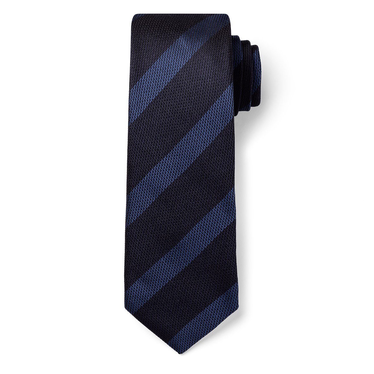 Textured Tonal Stripe - Blue | J.Hilburn