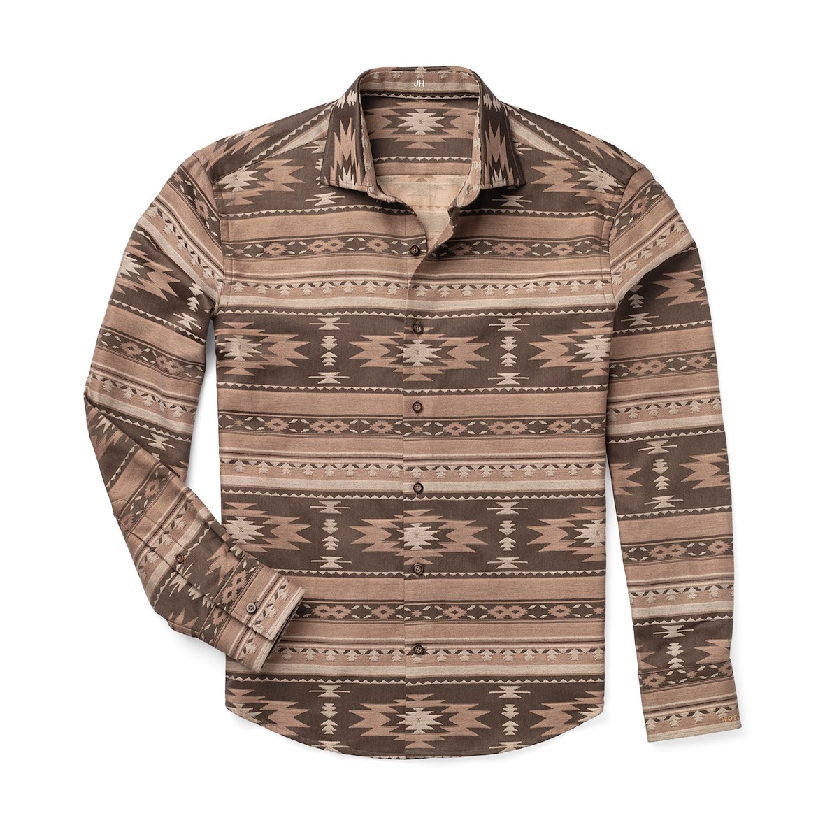 Natural and Brown Navajo Pattern | J.Hilburn