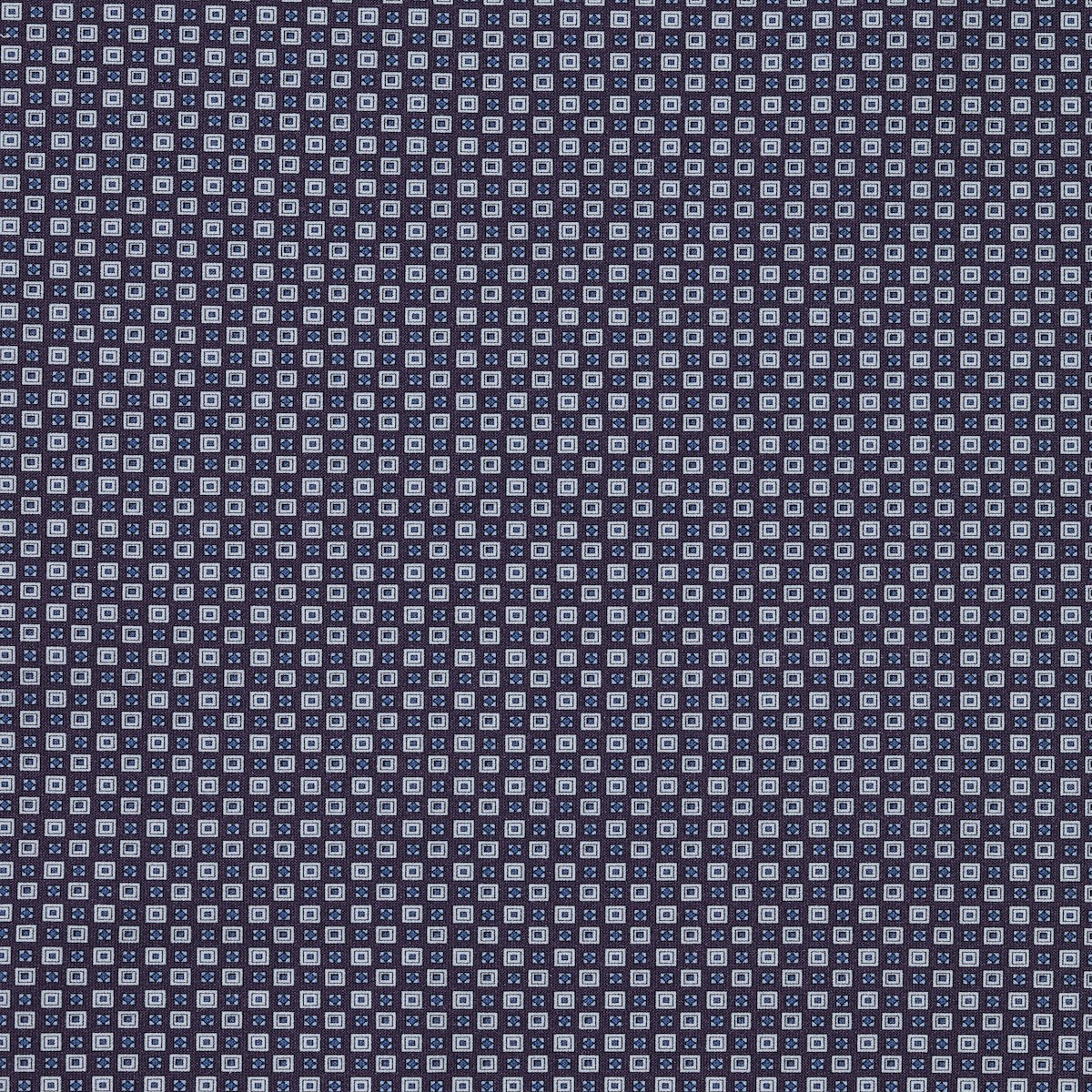 Navy Geo Square Performante Print | J.Hilburn