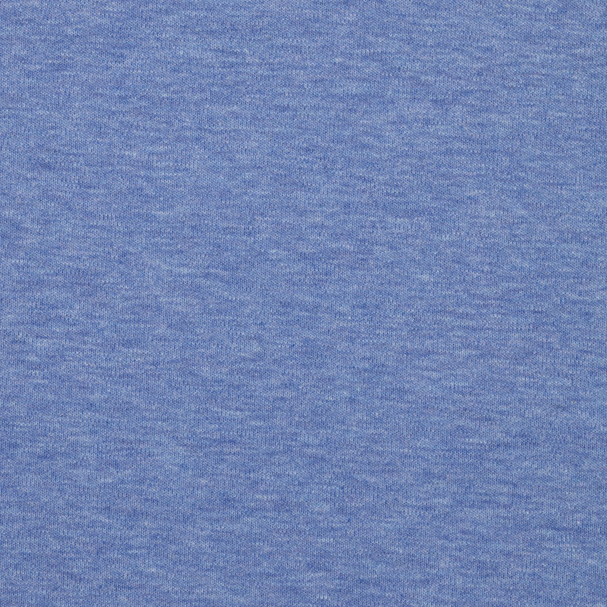 Soft Blue Melange Interlock Jersey | J.Hilburn