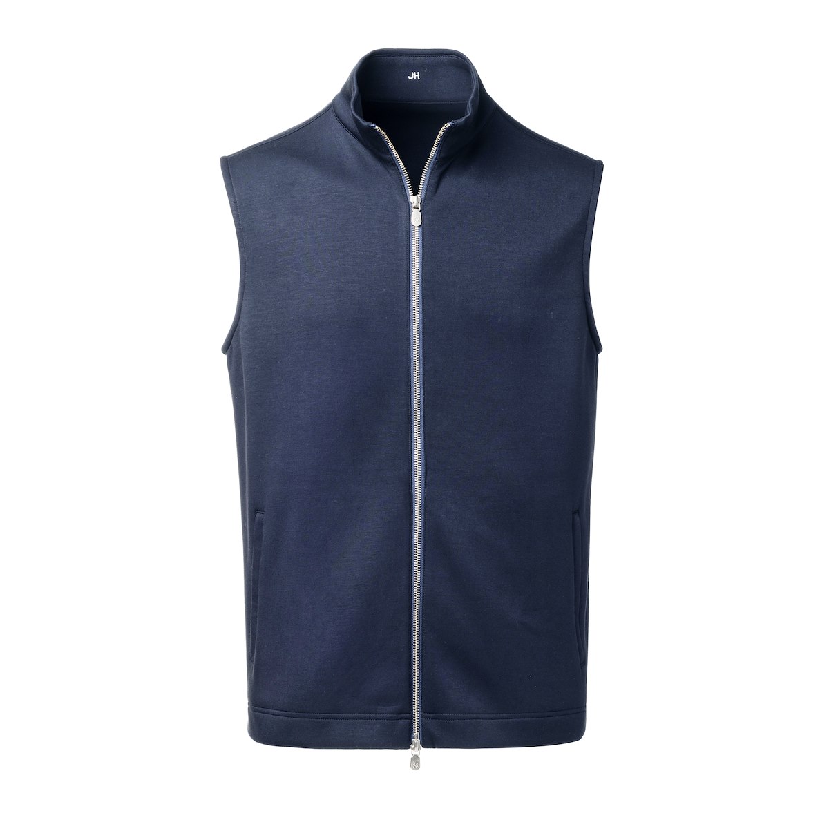 Mid Blue Interlock Jersey | J.Hilburn