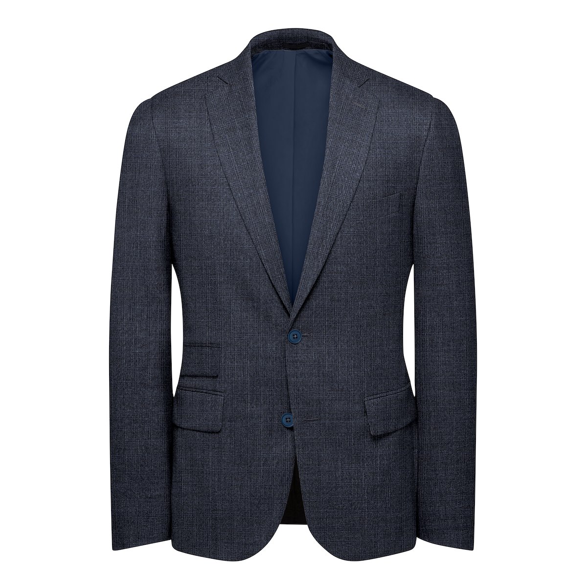 Navy Tonal Check | J.Hilburn