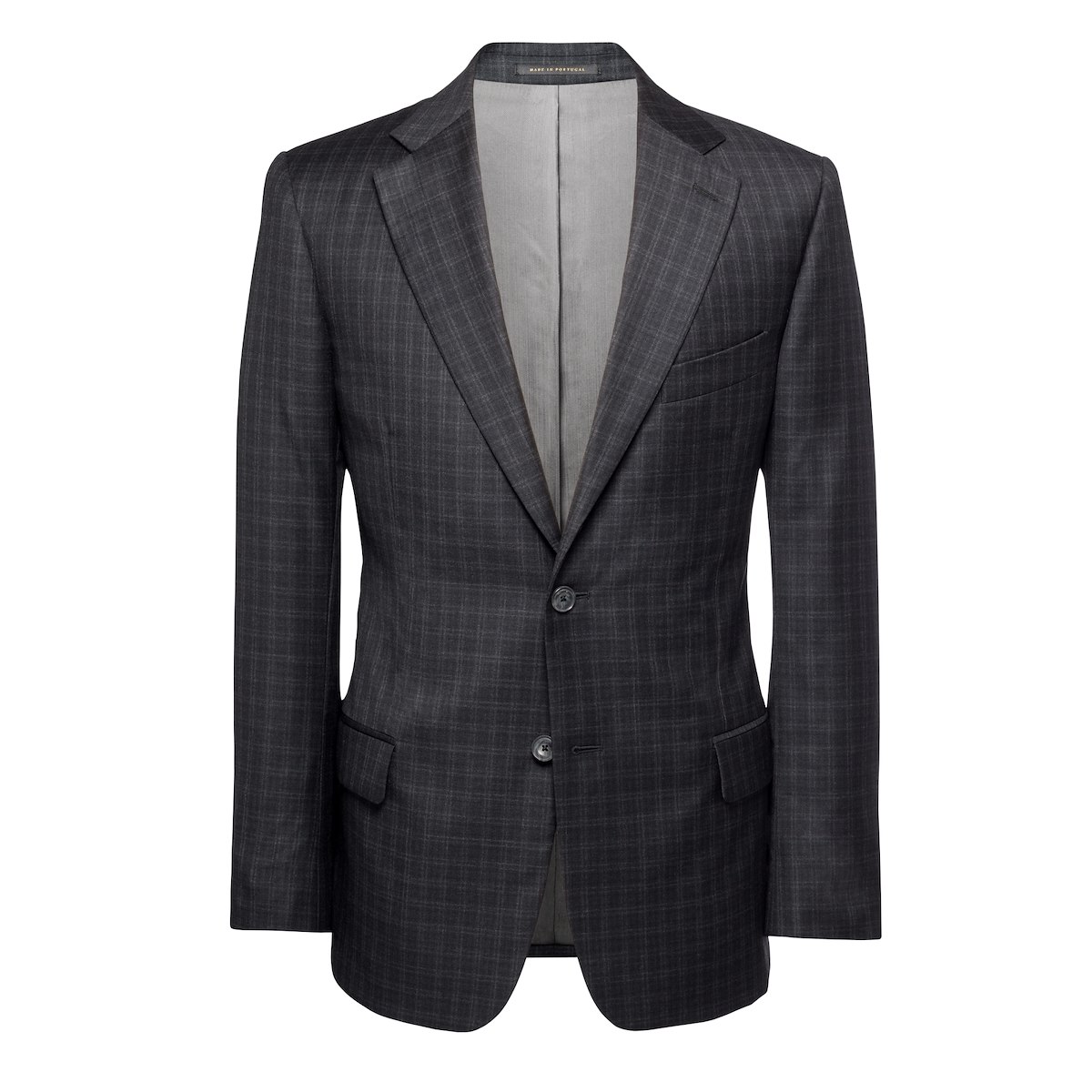 Deep Charcoal Shadow Check | J.Hilburn