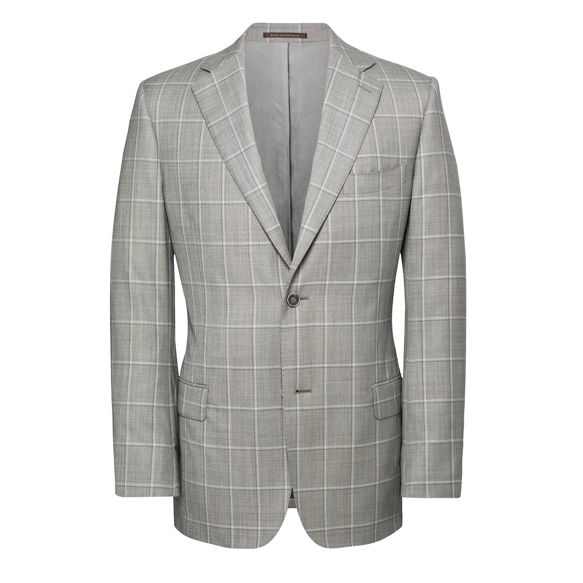 Light Grey Framed Windowpane | J.Hilburn