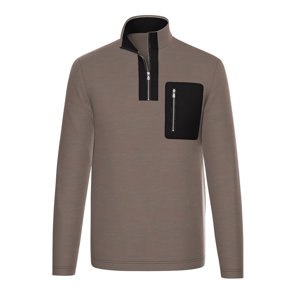 Jute Heavyweight Wool with Tech Trim | J.Hilburn