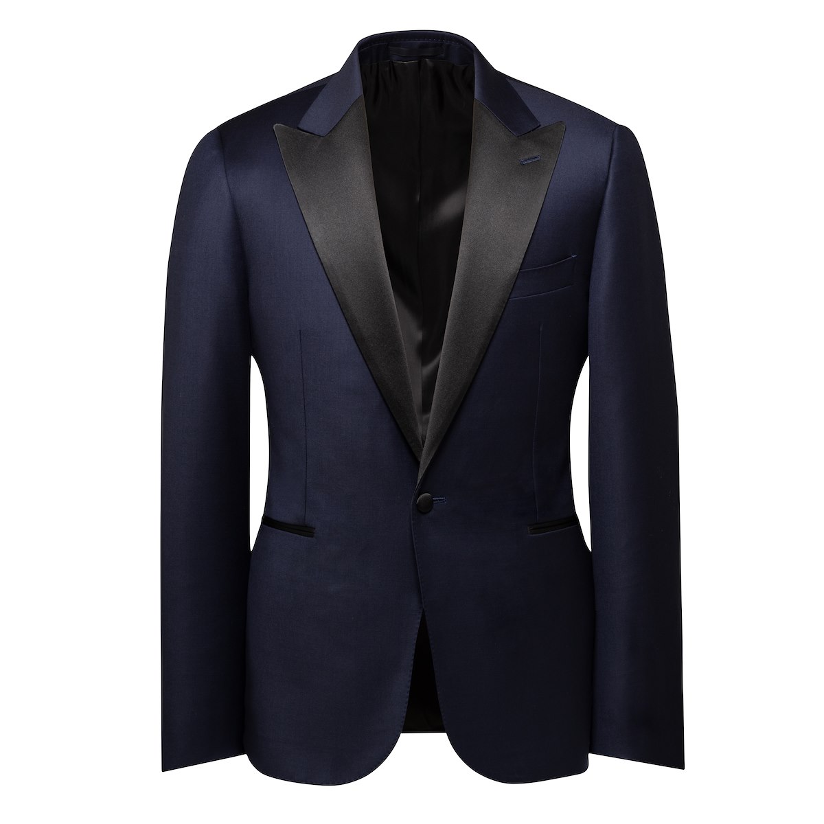 Midnight Navy Blue Solid | J.Hilburn