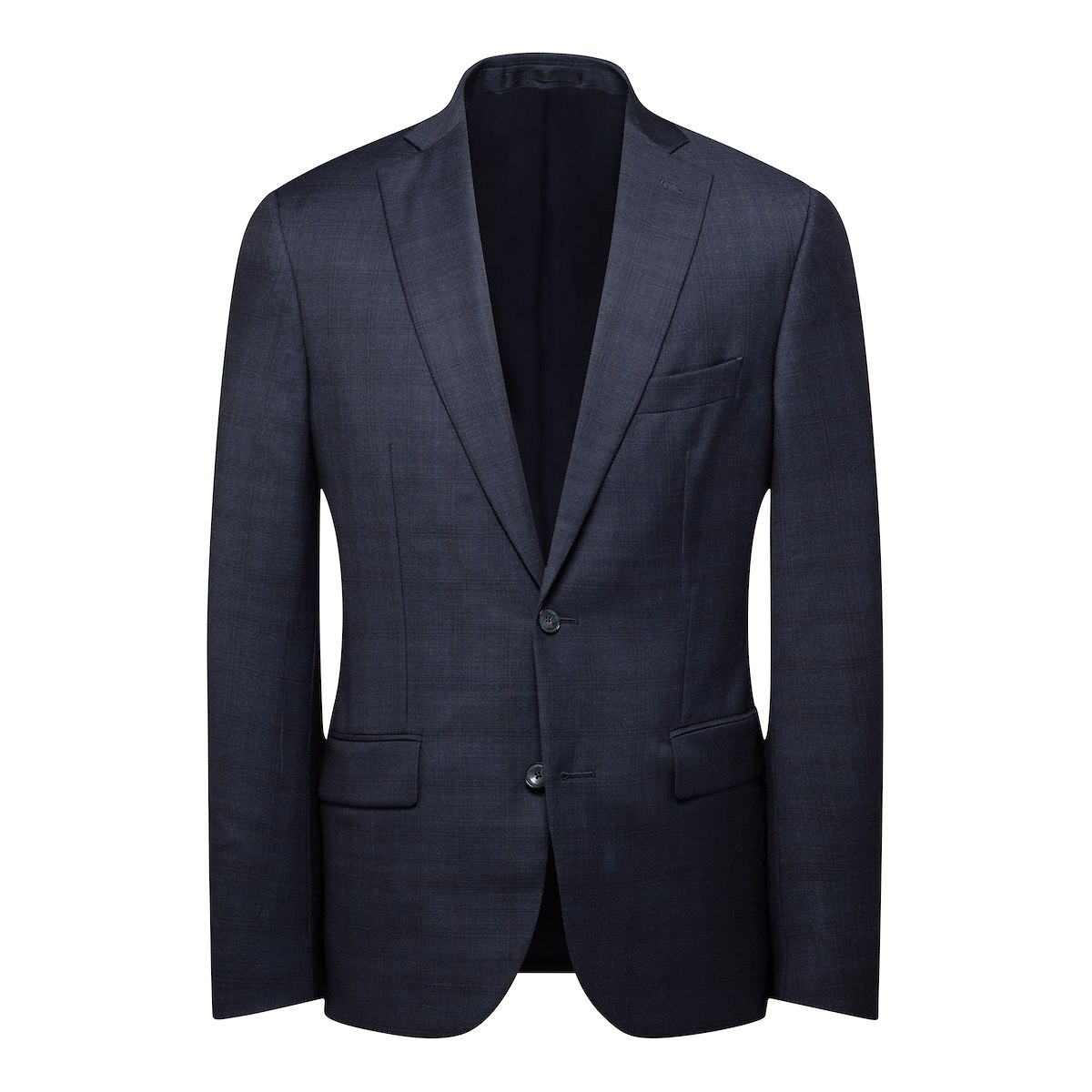 Navy on Navy Windowpane | J.Hilburn