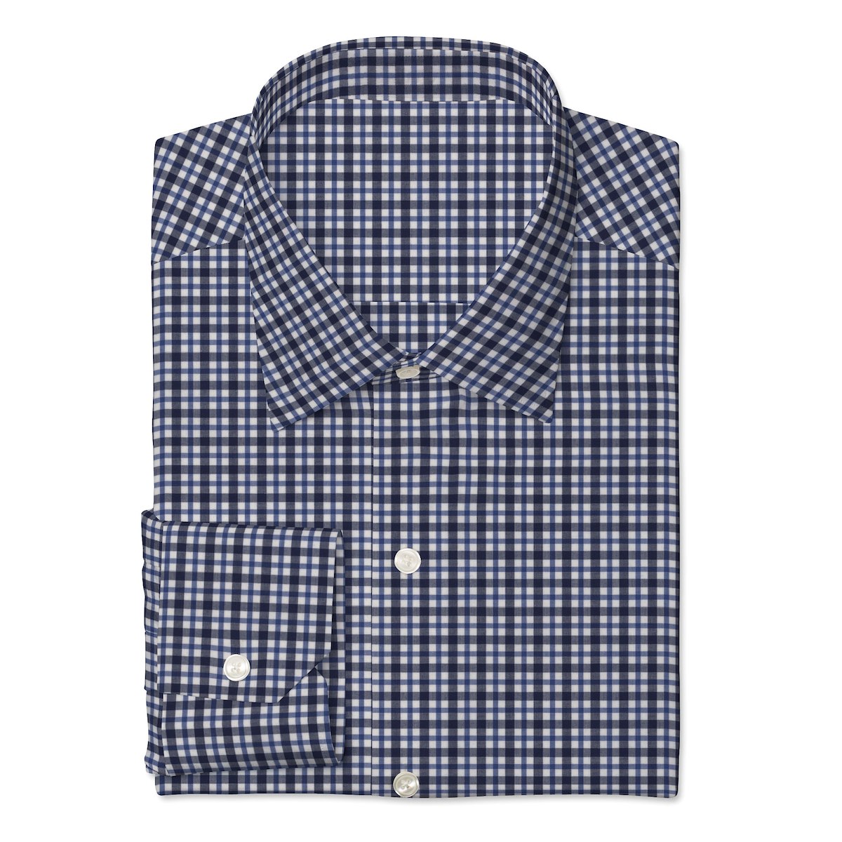 White / Blue / Navy Plaid | J.Hilburn