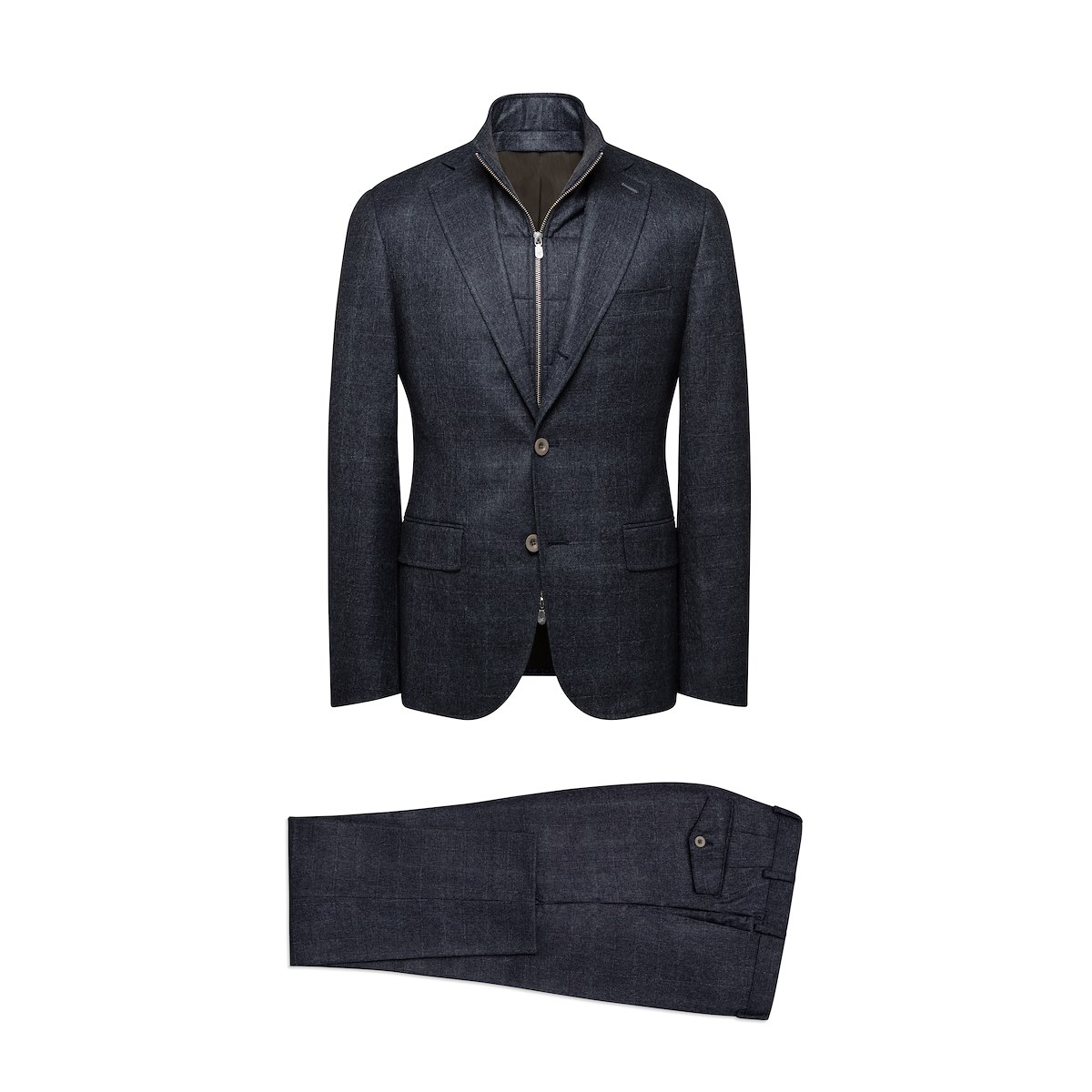 Navy Melange | J.Hilburn