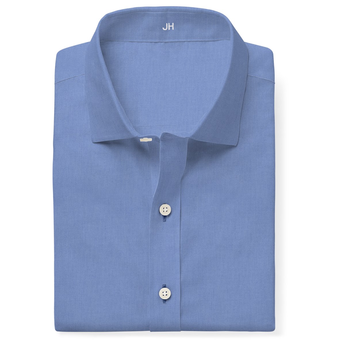Non-Iron French Blue Pinpoint Oxford | J.Hilburn
