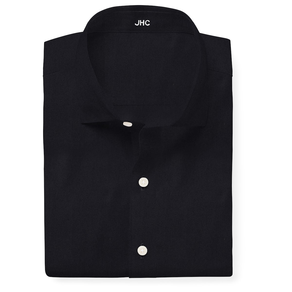 Non-Iron Black Pinpoint Oxford | J.Hilburn