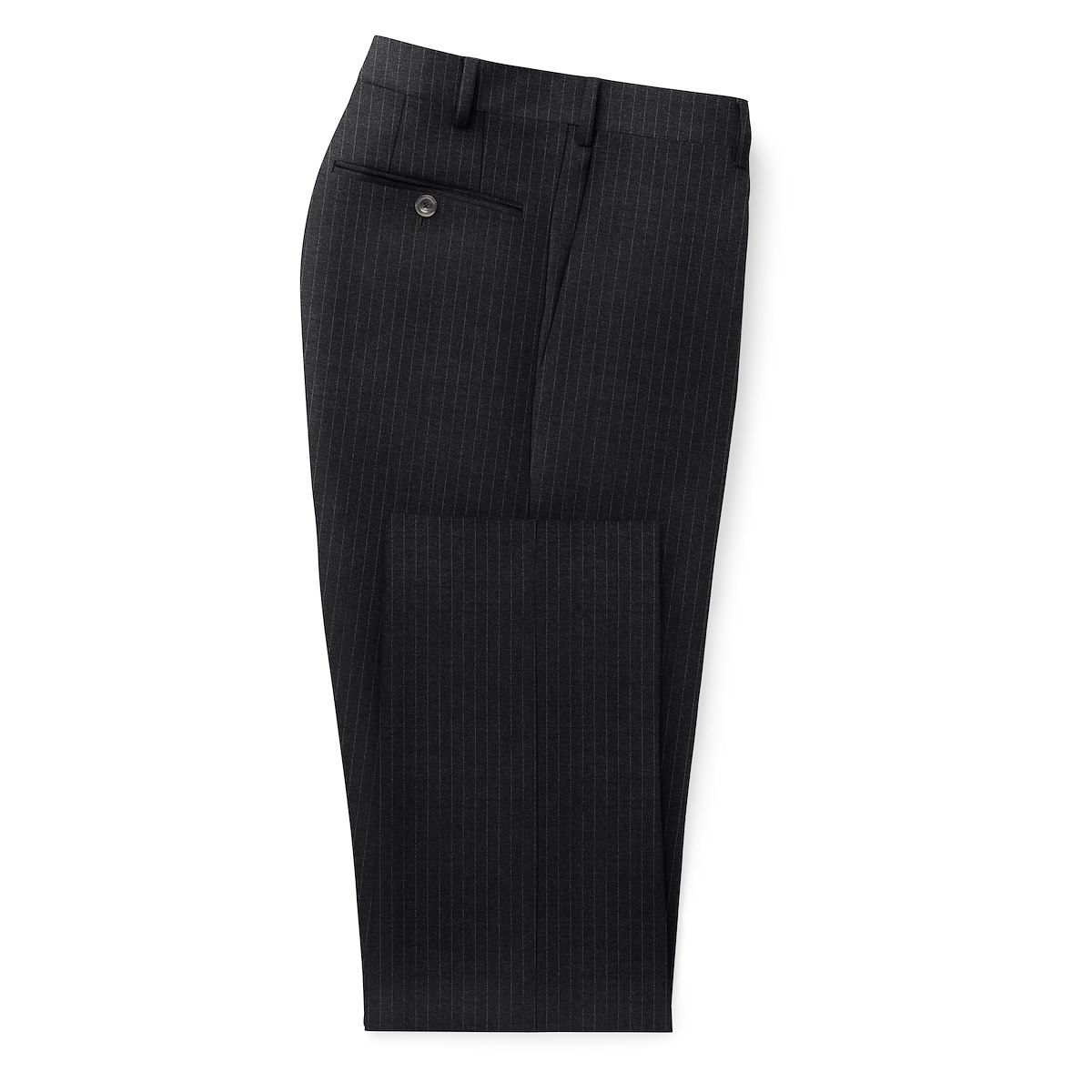 Charcoal Grey Classic Pinstripe | J.Hilburn