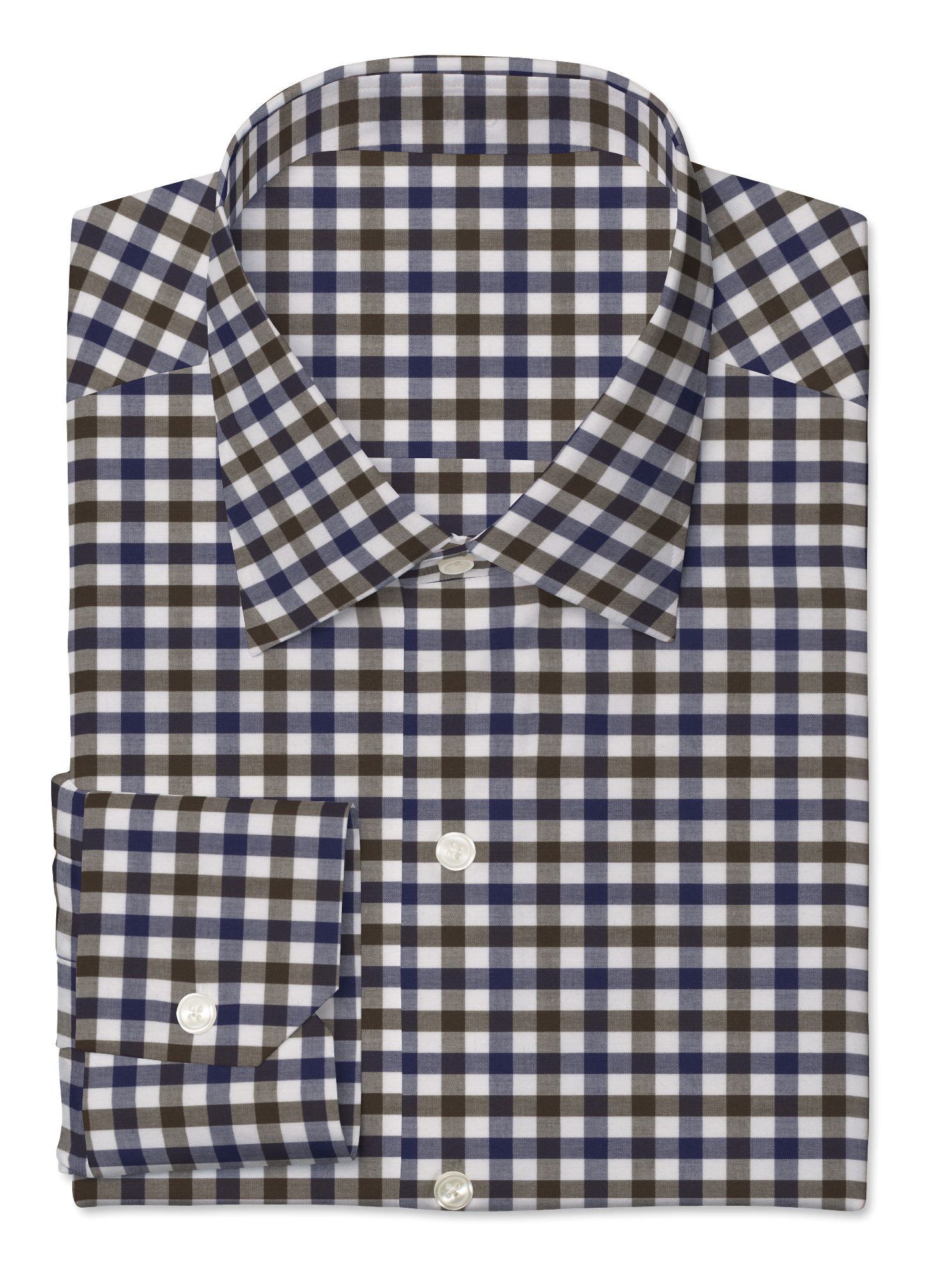 Navy/Brown/White Gingham | J.Hilburn