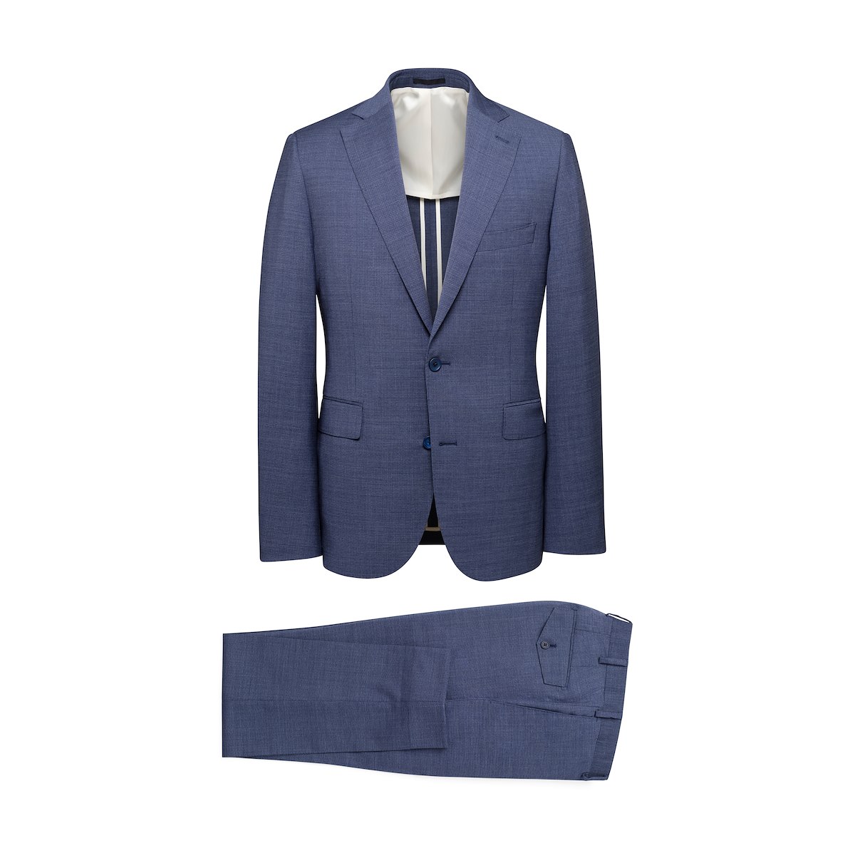 Blue Flexo Crosshatch | J.Hilburn