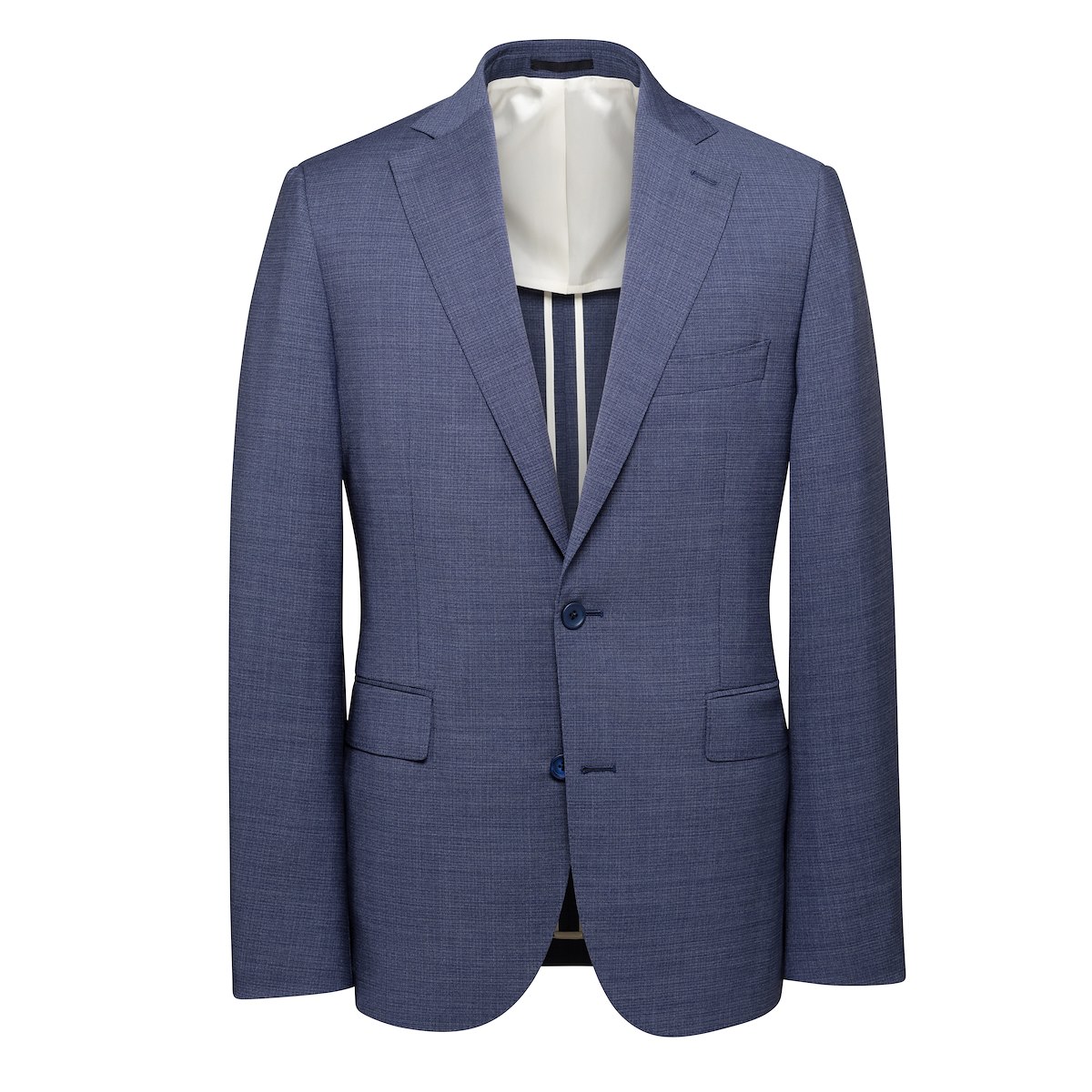 Blue Flexo Crosshatch | J.Hilburn