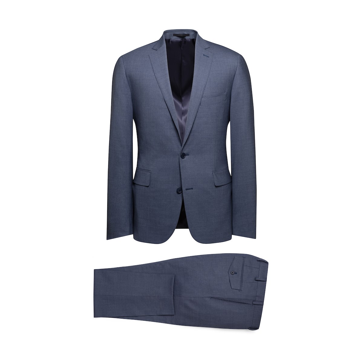 Graphite Blue Flexo Solid | J.Hilburn