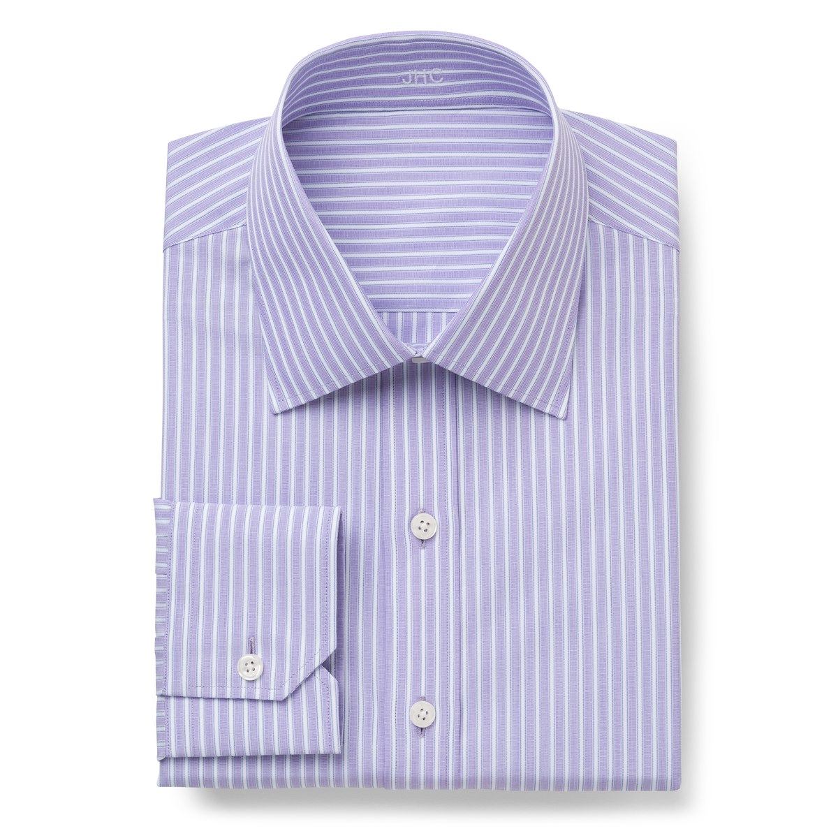 Lavender Refined Banker Stripe | J.Hilburn