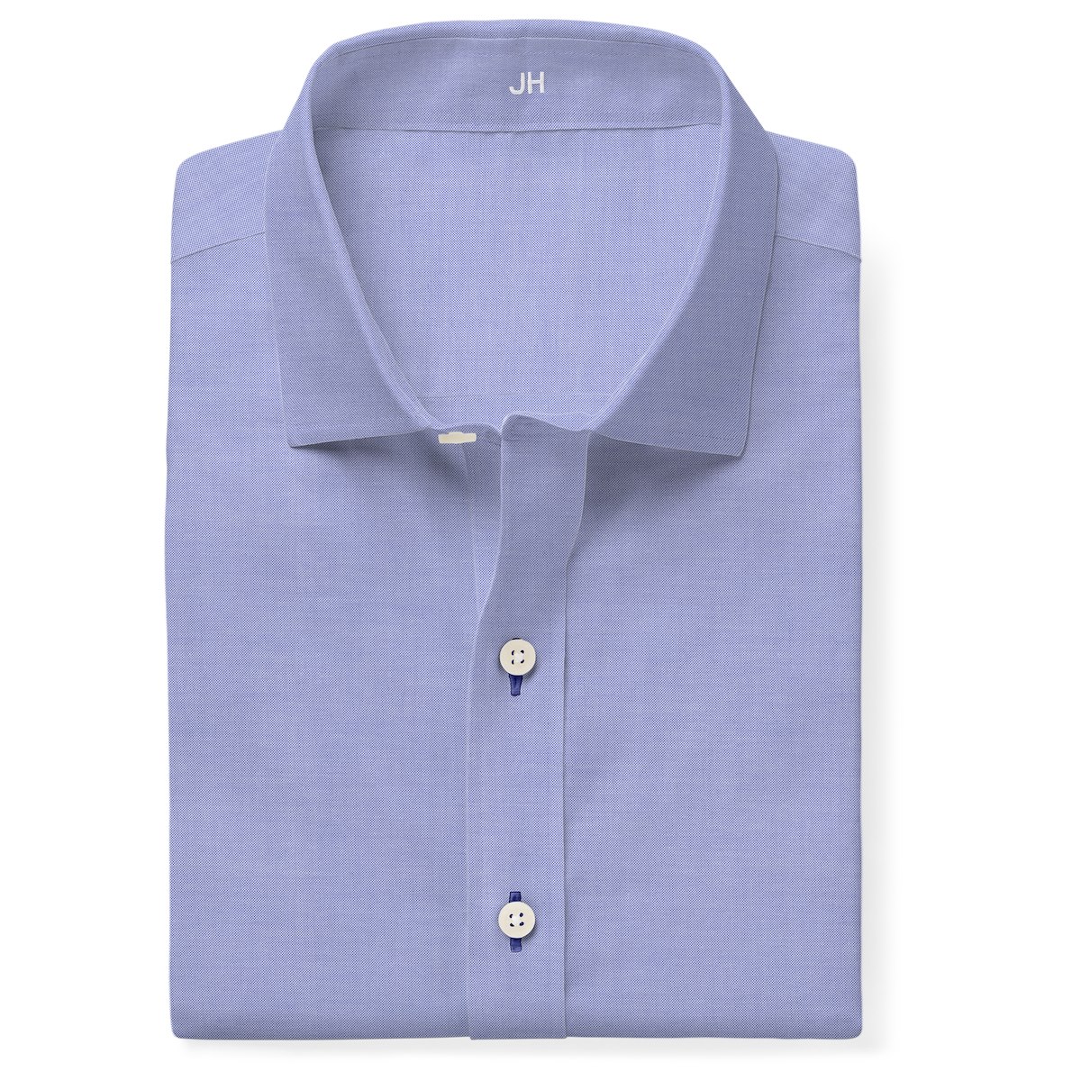 French Blue Pinpoint Oxford | J.Hilburn
