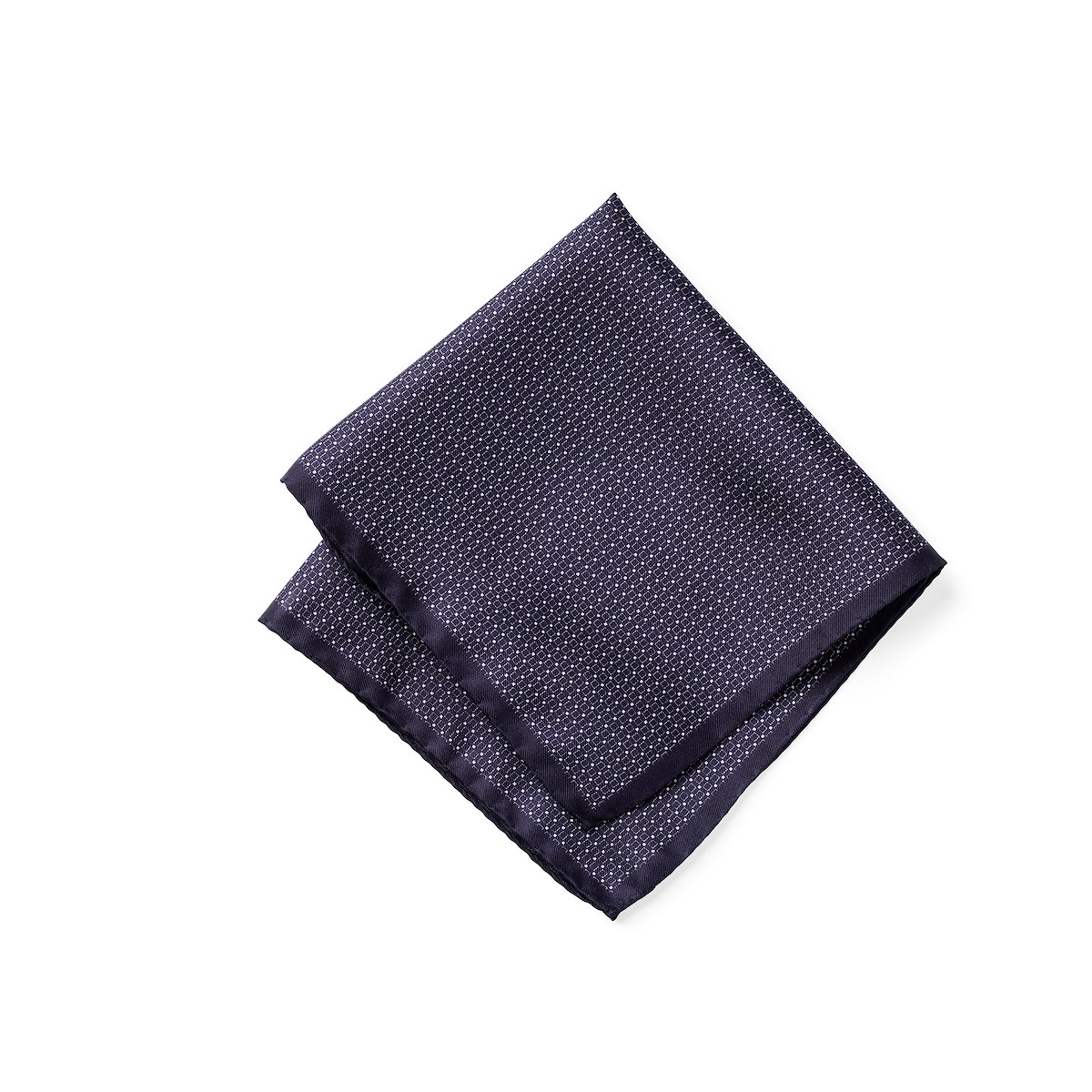 Square Geo Print - Dark Navy | J.Hilburn