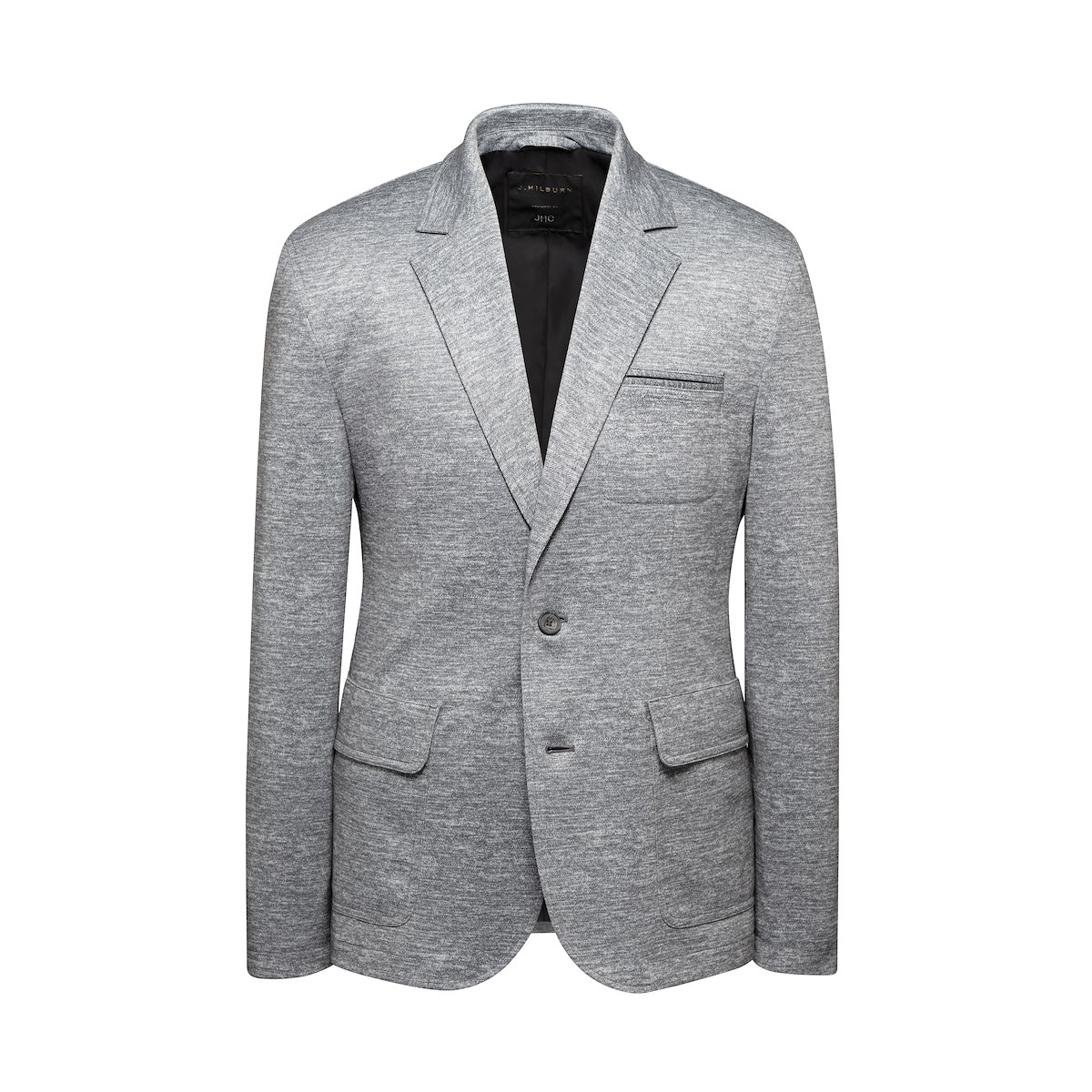 Grey Marled Jersey Hybrid Blazer | J.Hilburn