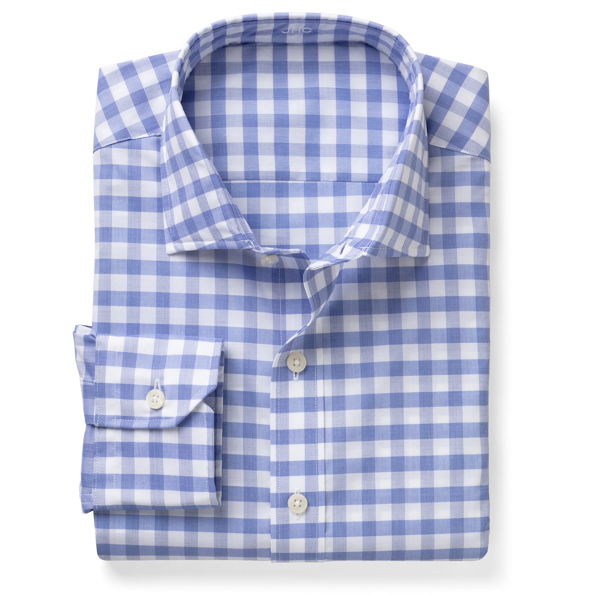 Blue and White Large Gingham | J.Hilburn
