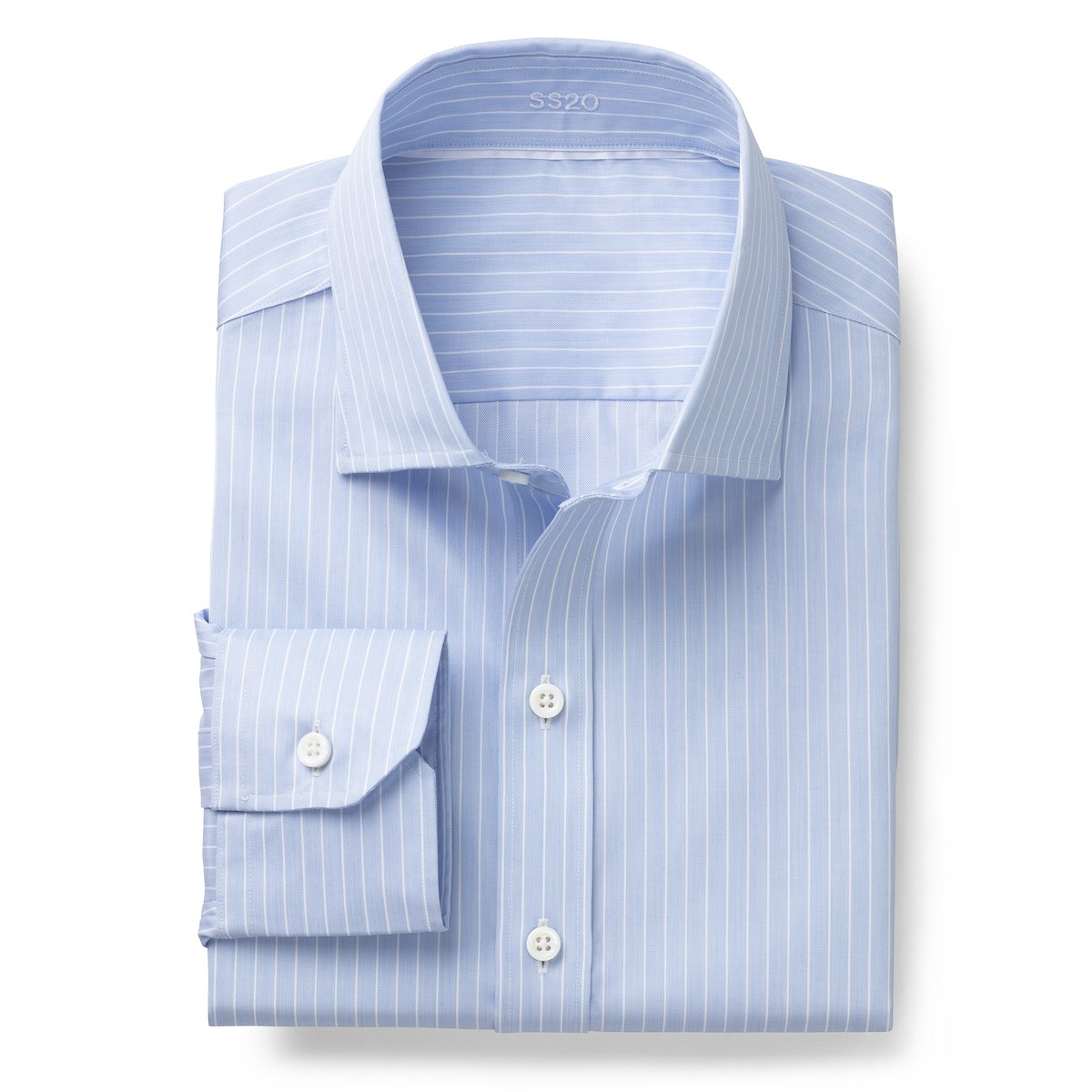 Blue Fine Banker Stripe | J.Hilburn