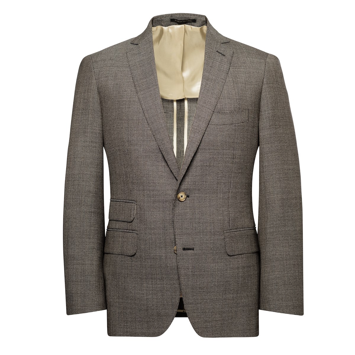 Espresso Mini Houndstooth | J.Hilburn