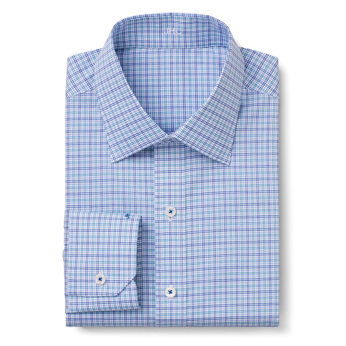 Pacific Blue Tattersall | J.Hilburn