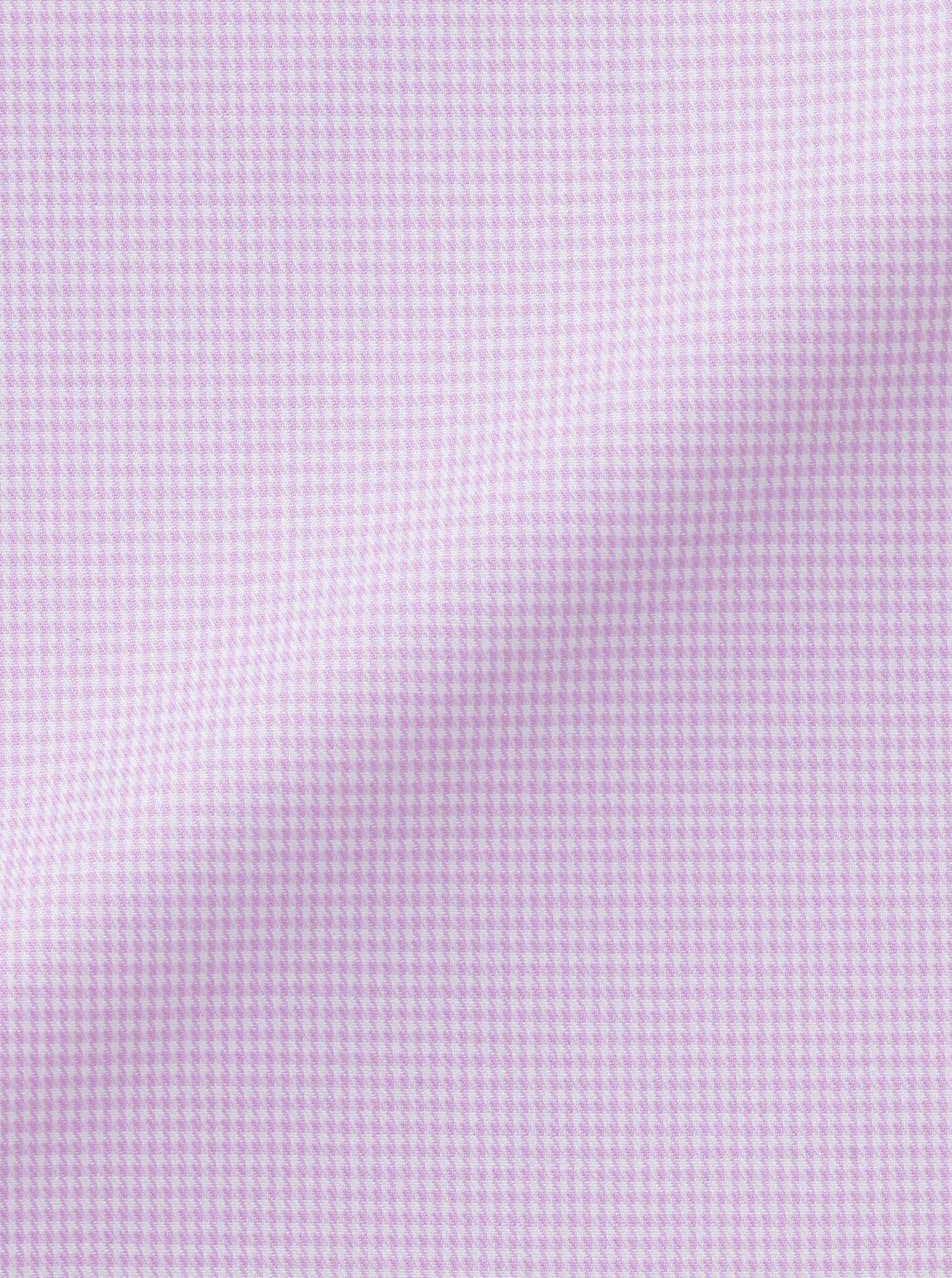 Wrinkle Resistant Pink Micro Gingham | J.Hilburn