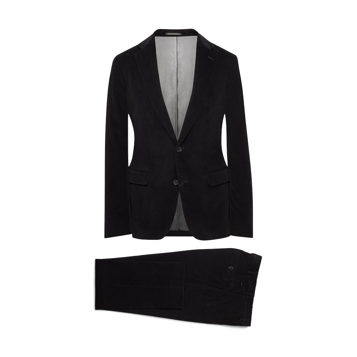 Black Pinwale Corduroy | J.Hilburn